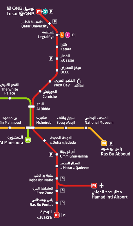 Doha Metro Map full guide to Time, Location, Tickets 2025 - All About Qatar